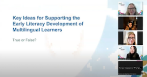 Webinar: Supporting Literacy and Language for Multilingual Learners ...